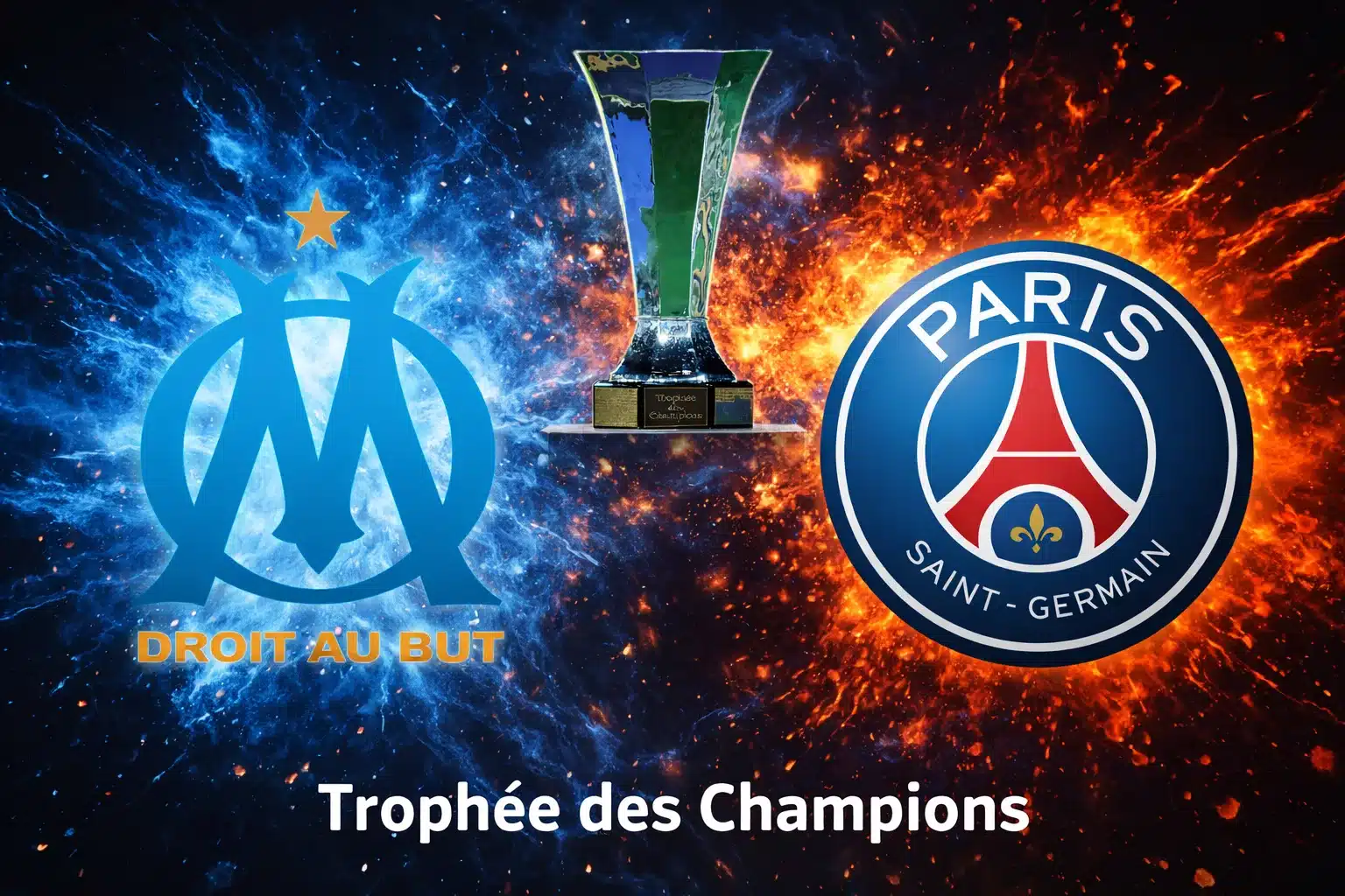 Le Trophée des Champions 2026 OM PSG toutes les informations